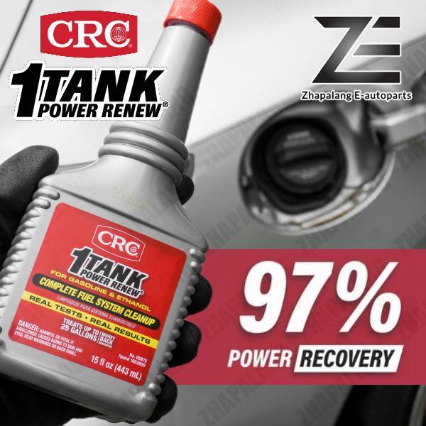 CRC 1-Tank Power Renew 443ml Petrol Fuel System Cleaner High PEA ...