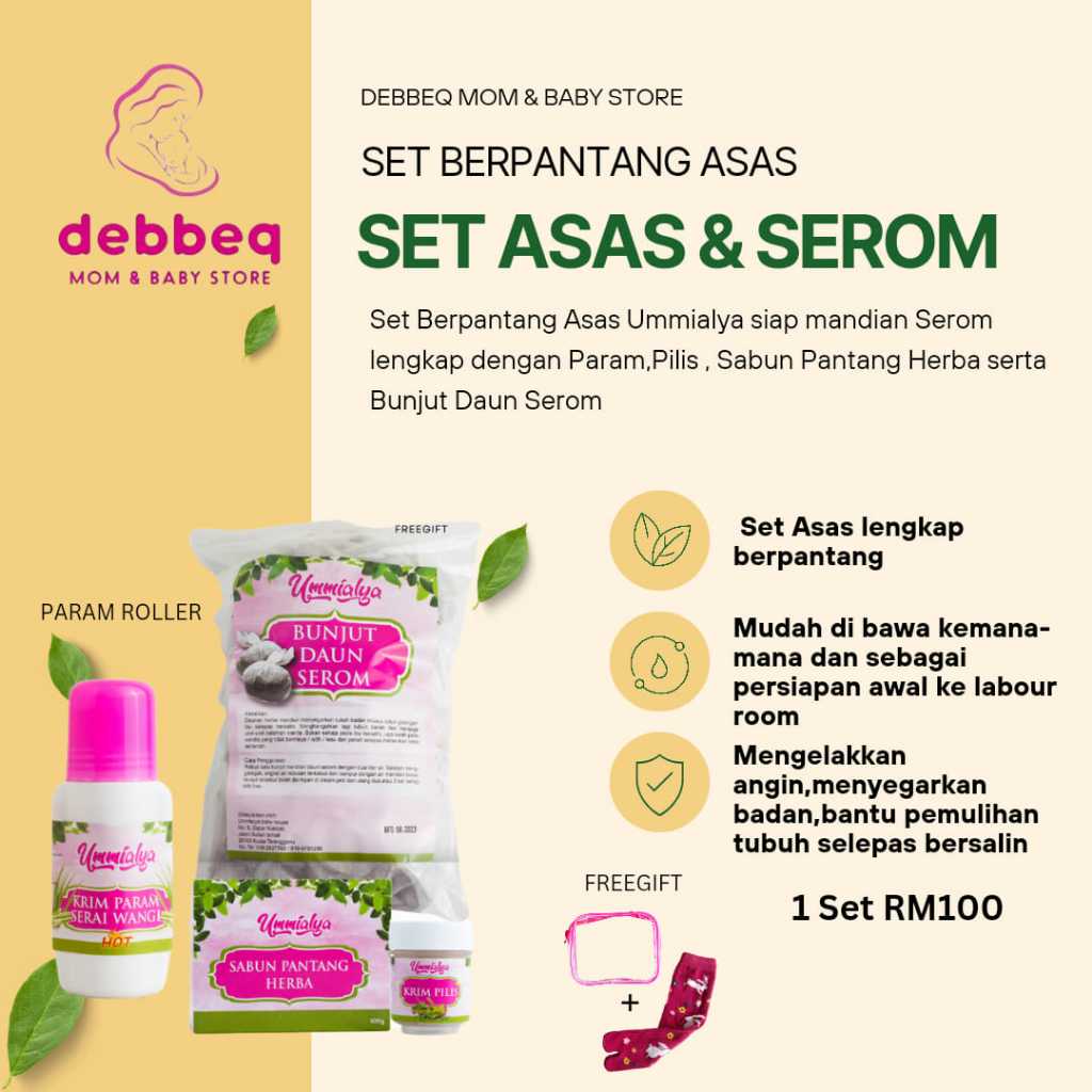 🔥 Set Berpantang Ummialya 🔥 Set Tangas 🔥 Set Tungku 🔥 Bengkung 🔥 Set Urus Uri 🔥 Set Stretchmark ...