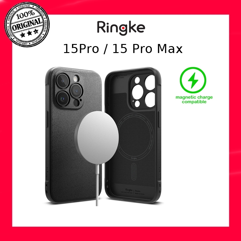 Ringke Onyx TPU magnetic magcharge rugged casing for iPhone 15 Pro / 15 ...
