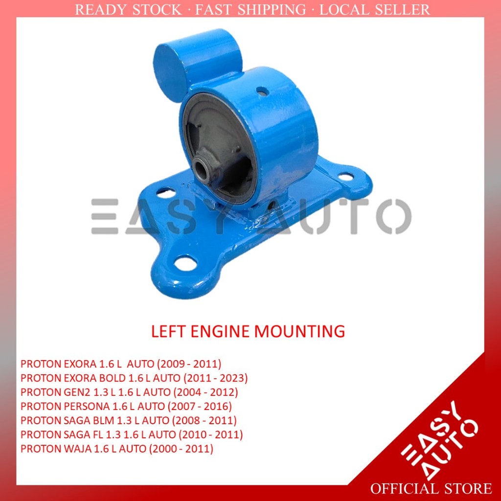 PROTON EXORA /EXORA BOLD/GEN2/PERSONA/SAGA BLM / FL /WAJA 1.6 L AUTO HEAVY DUTY LEFT ENGINE ...