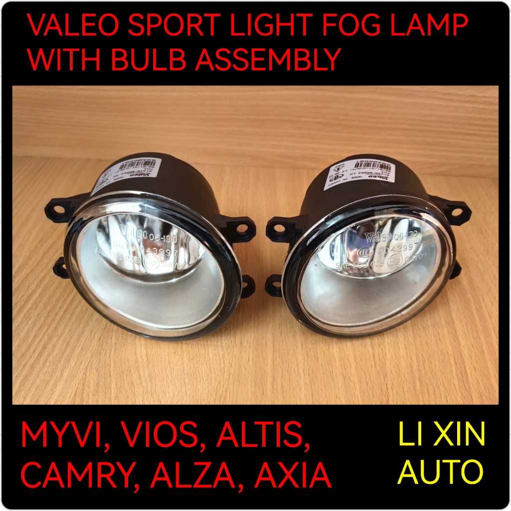PERODUA ALZA,BEZZA ,MYVI 2011-2022,AXIA SE ,ATIVA,VIOS NCP93,CAMRY,ALTIS,VALEO SPORT LIGHT FOG ...