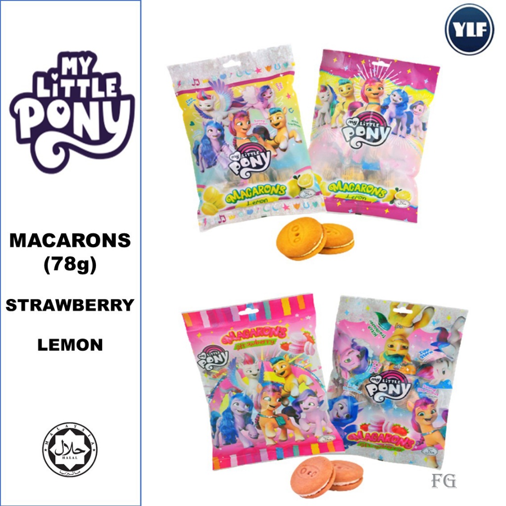 MY LITTLE PONY MACARONS 78G | Shopee Malaysia