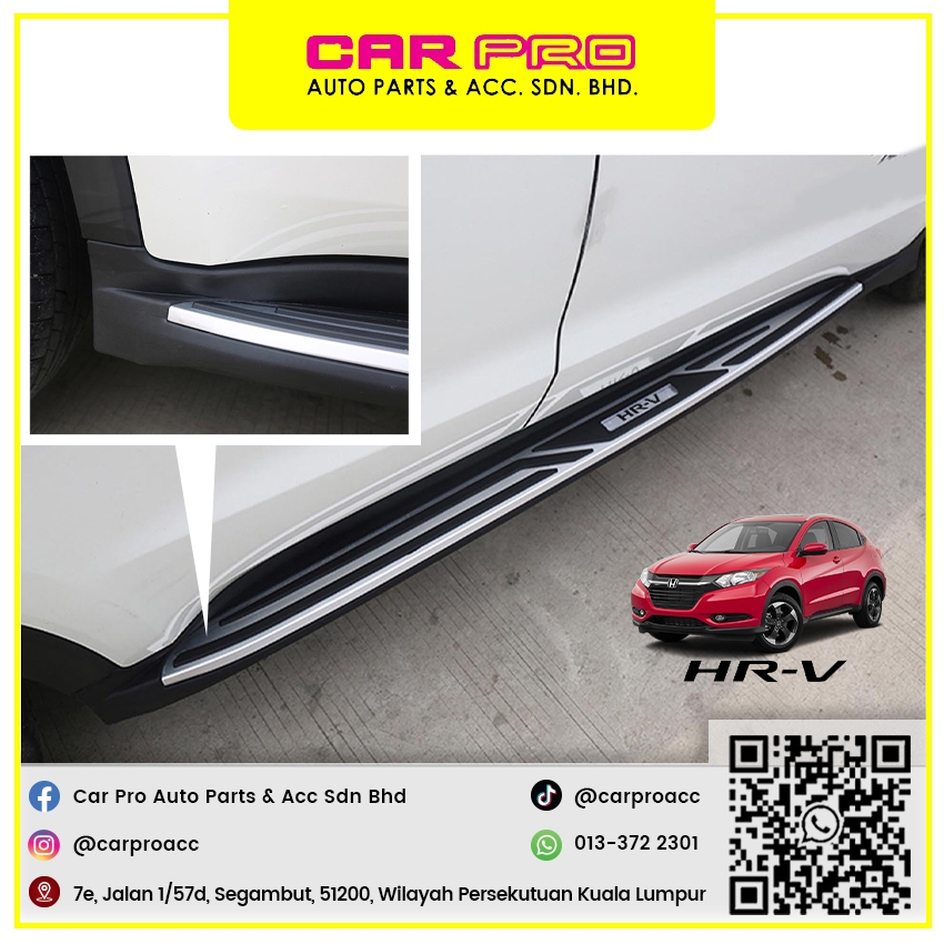 Honda HR-V HRV 2016 - 2021 Side Step Running Board Side Step TYPE C ...