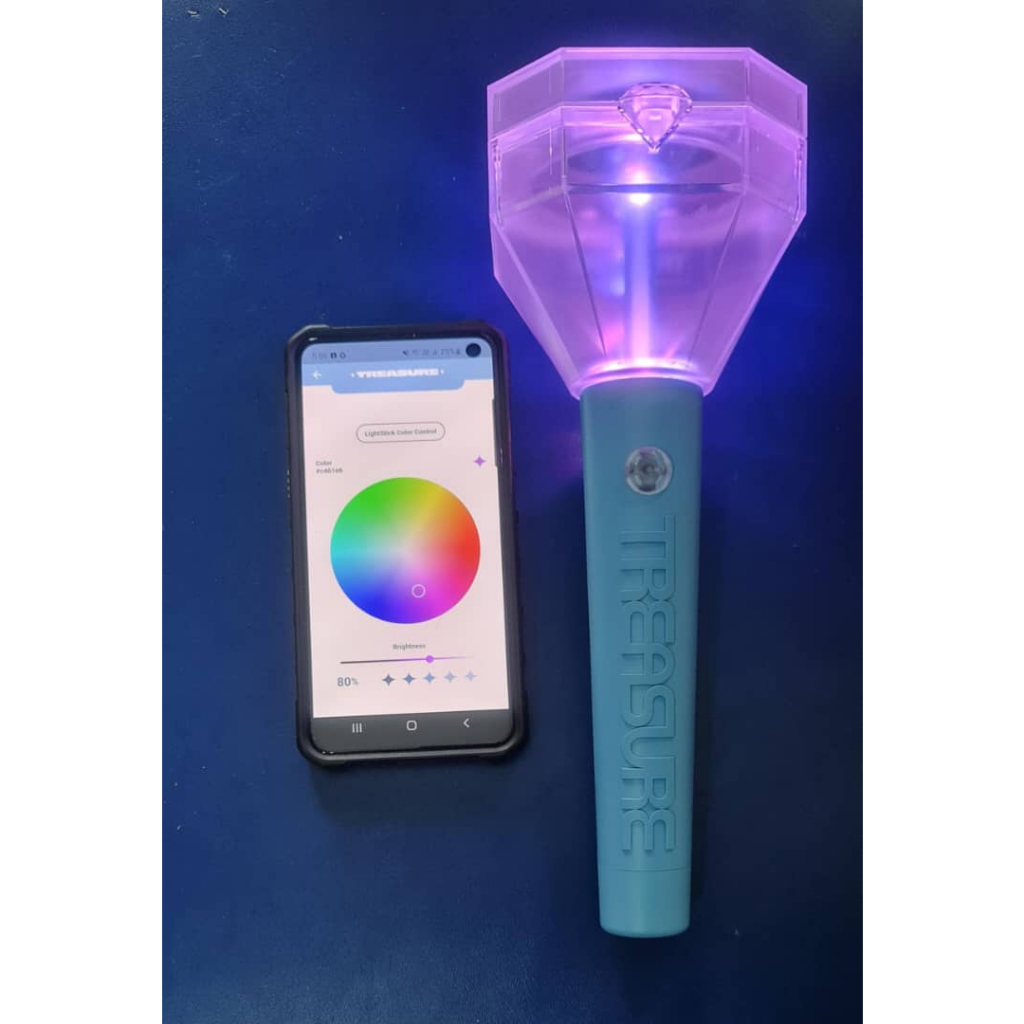 TREASURE Official Light Stick Bluetooth control + Free Gift | Shopee ...