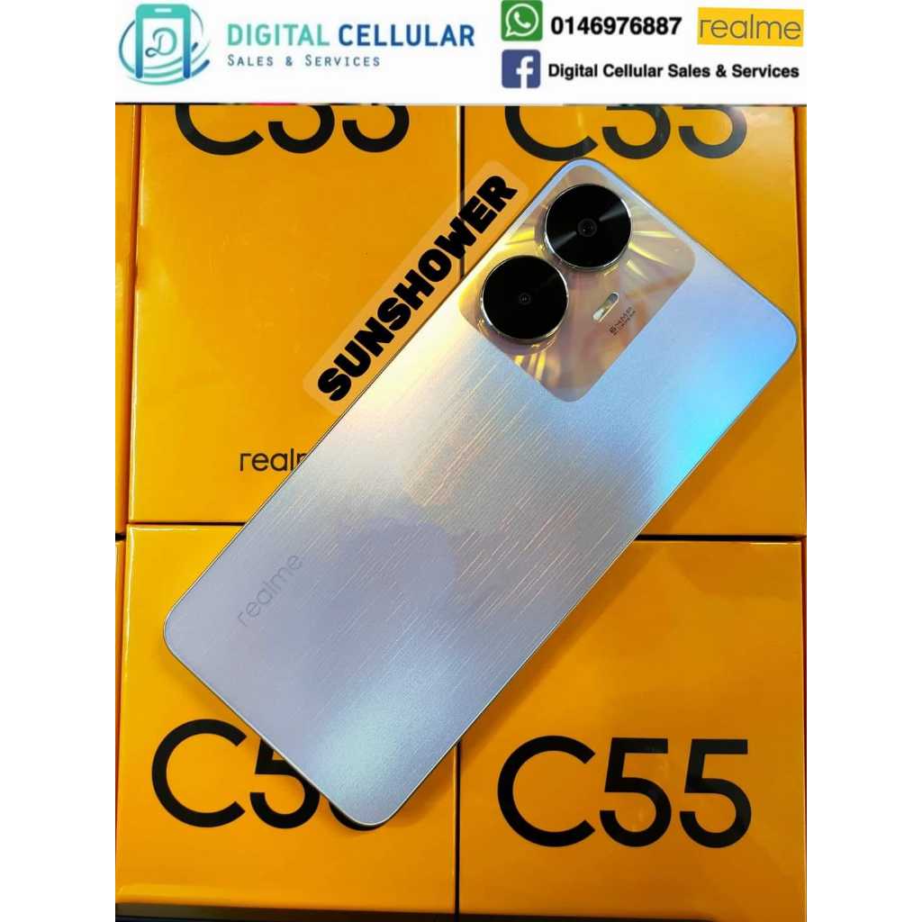 REALME C55 Original New Set (6+6GB RAM/128GB ROM) (8+8GB RAM/256GB ROM ...