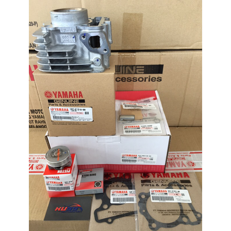 ORIGINAL YAMAHA LAGENDA 115 FI SRL115 FI BLOCK SET CYLINDER BLOCK KIT ...