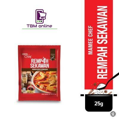 MAMEE Chef Rempah 4 Sekawan Individual Sachets 25g / 5x25g | Shopee ...