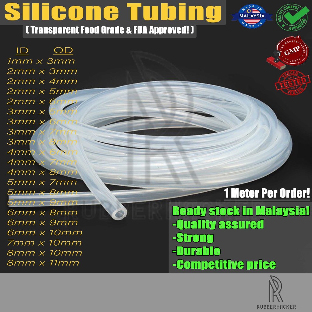 Food grade Silicone tube / transparent Tube hose tube / translucent ...