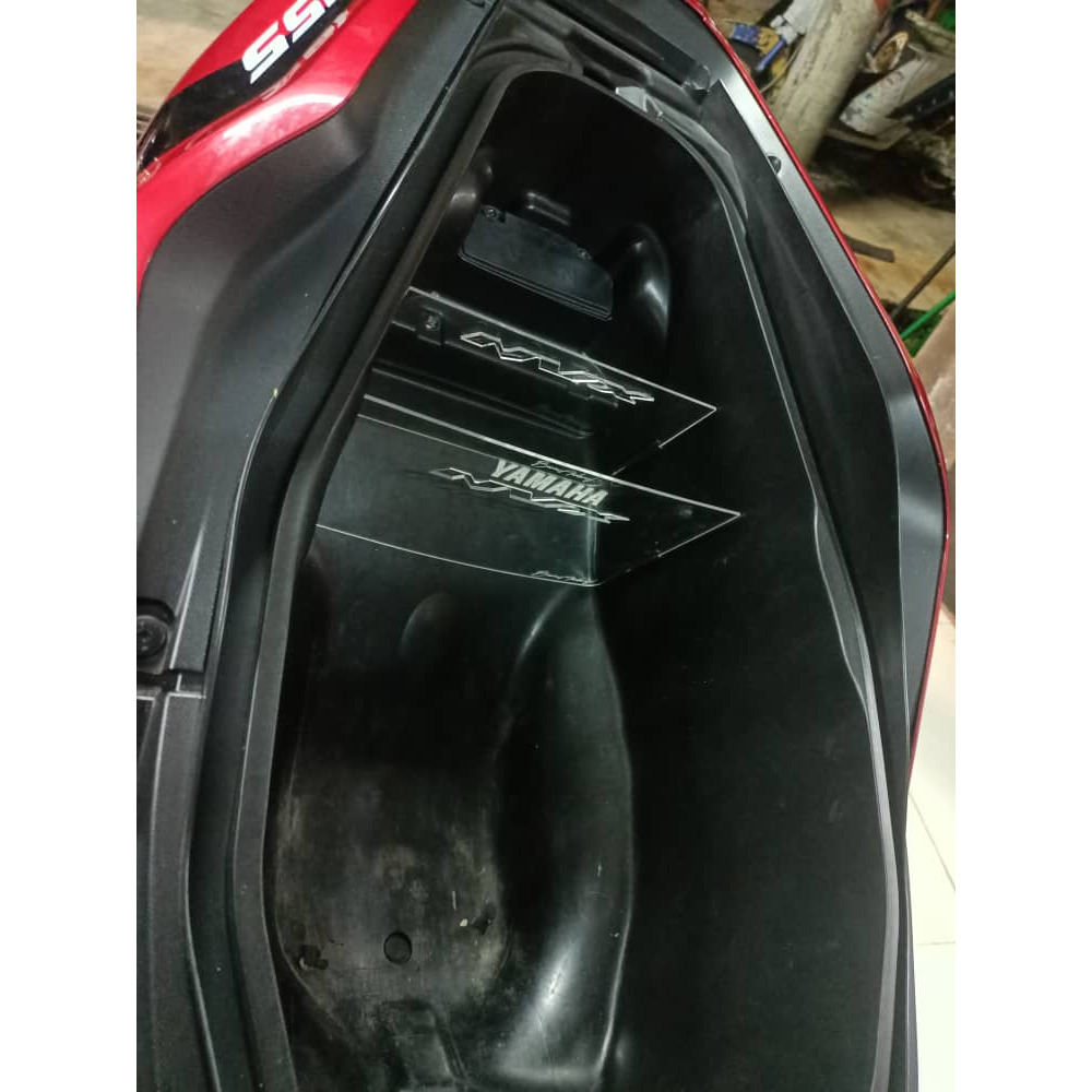 Slot divider yamaha nvx / aerox V1 V2 acrylic transparent | Shopee Malaysia