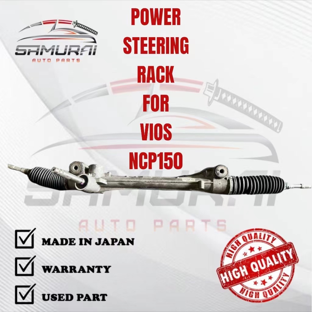 TOYOTA VIOS NCP150 POWER STEERING RACK FOR HALFCUT JAPAN | Shopee Malaysia