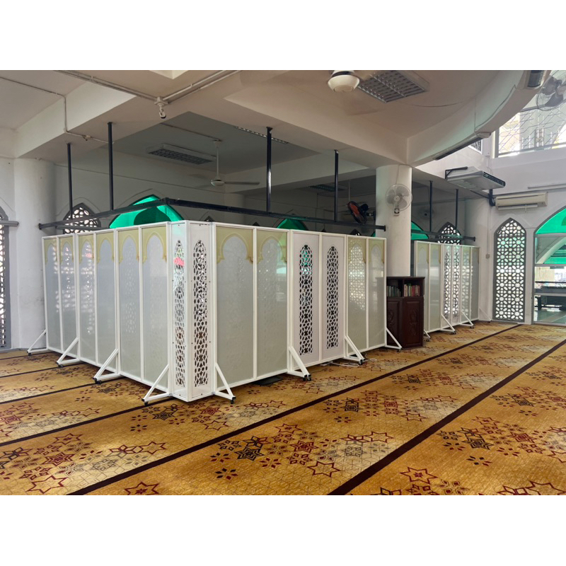 TIRAI @ PARTITION MASJID PARTITION MUSLIMAT Decoration Penghadang surau ...