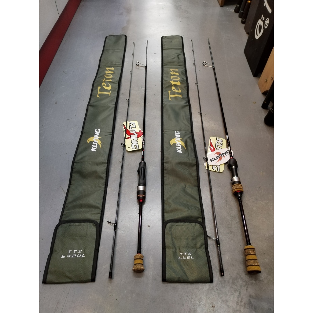 Kuying Teton Spinning baitcasting Rod Ultralight Game Fishing Rod ...