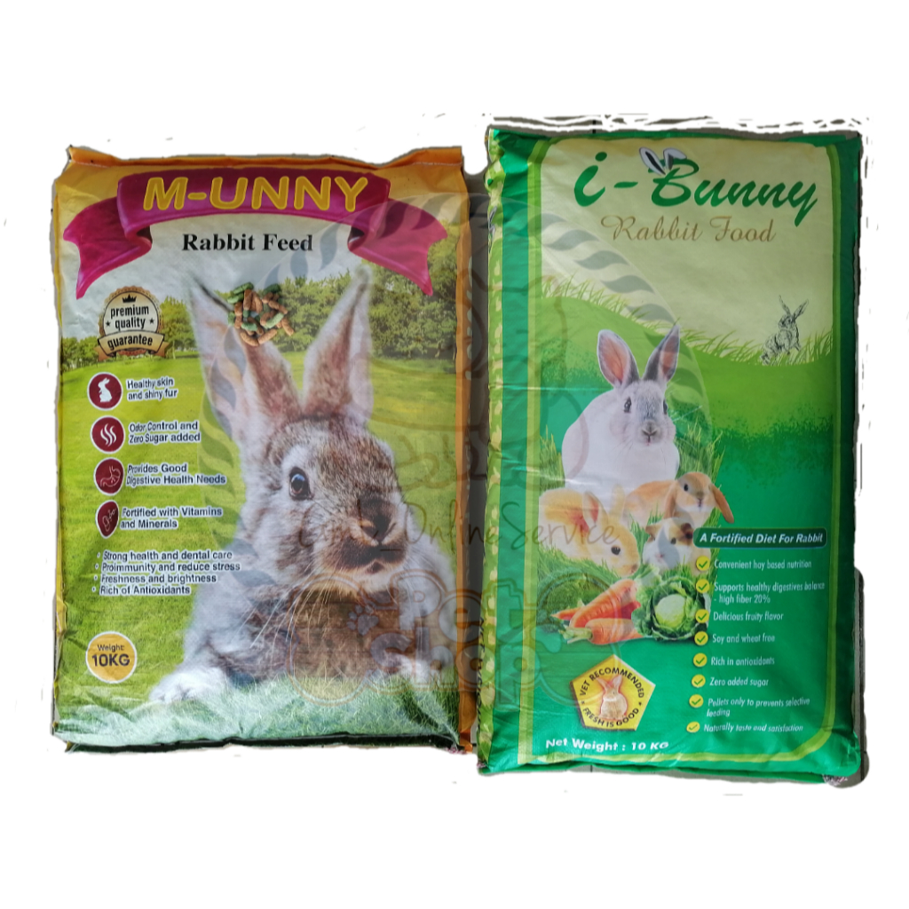 Bunny Rabbit Food Premium 10KG / Makanan Arnab Premium / I-Bunny / M ...