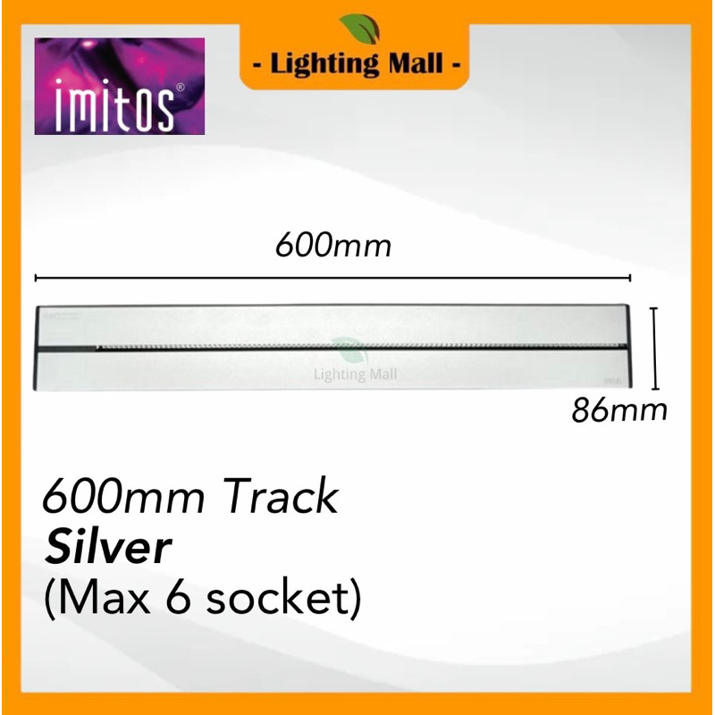 GEN 2 imitos Power Track Socket Surface Switch 32A Power Line Long Flat ...