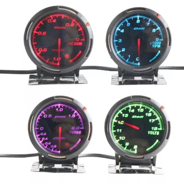 Defi Meter Set 3 Beradik Meter Defi 4 Beradik Meter Defi BF Defi BF Advance 255 Colours Defi ...