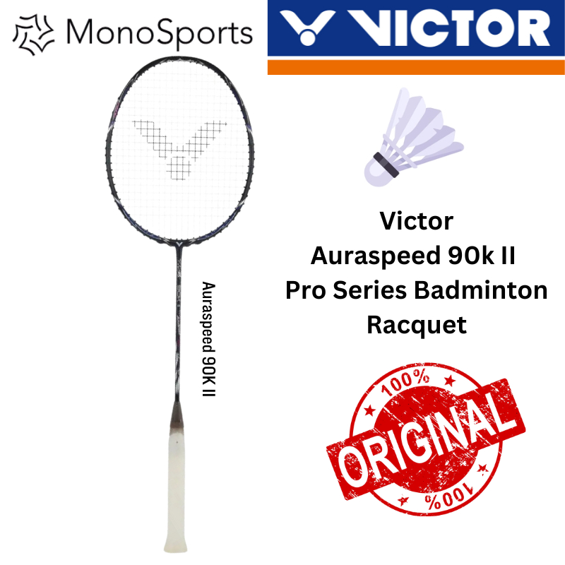 Victor Auraspeed 90K II Pro Badminton Racket 100% Original | Shopee ...