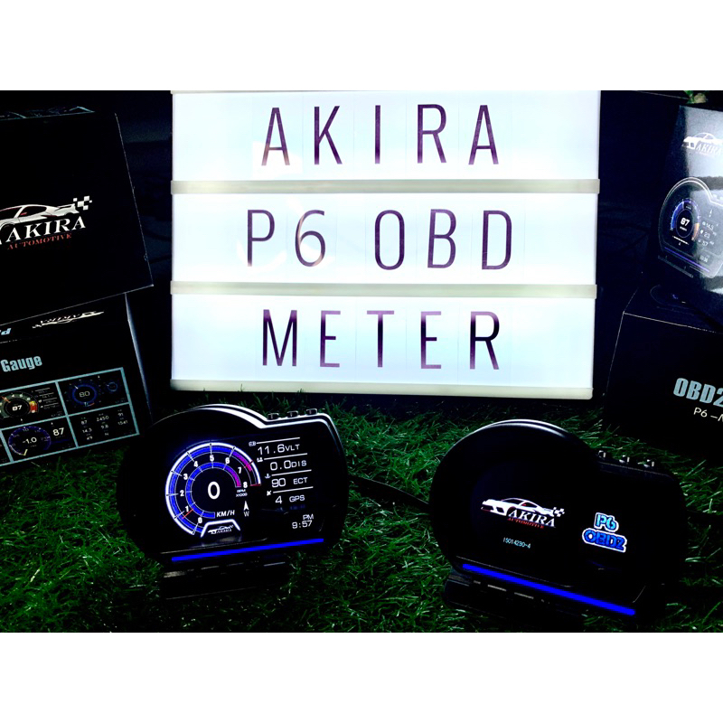 ‼️ New Version & New Model ‼️ AKIRA OBD Gauge Meter OBD2 Meter + GPS ...