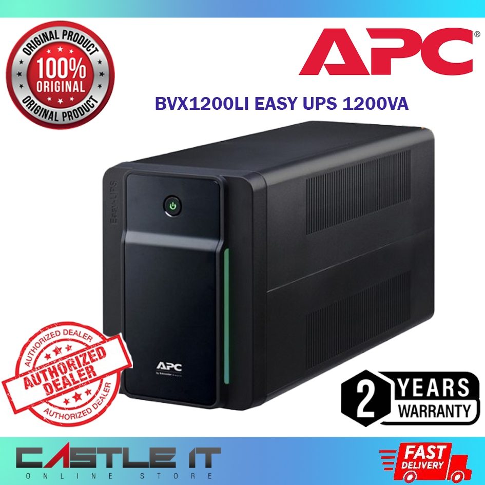 APC BVX1200LI EASY UPS BVX 1200VA 230V UNIVERSAL SOCKETS Ups backup ...