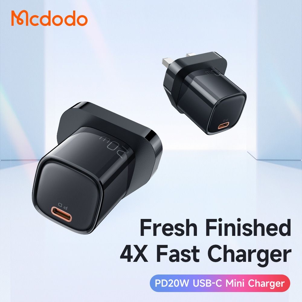 MCDODO 20W PD Mini Fast Charger Adapter CH 4011/4012/4013 | Shopee Malaysia