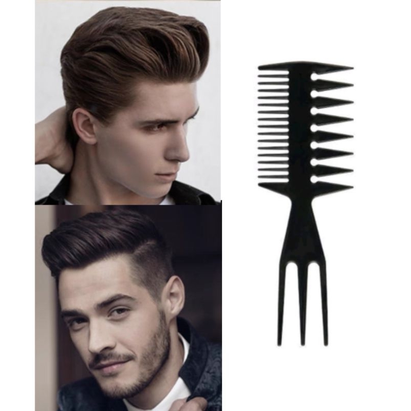 Wide tooth comb Texture comb Big teeth Detangle Double side tooth ...