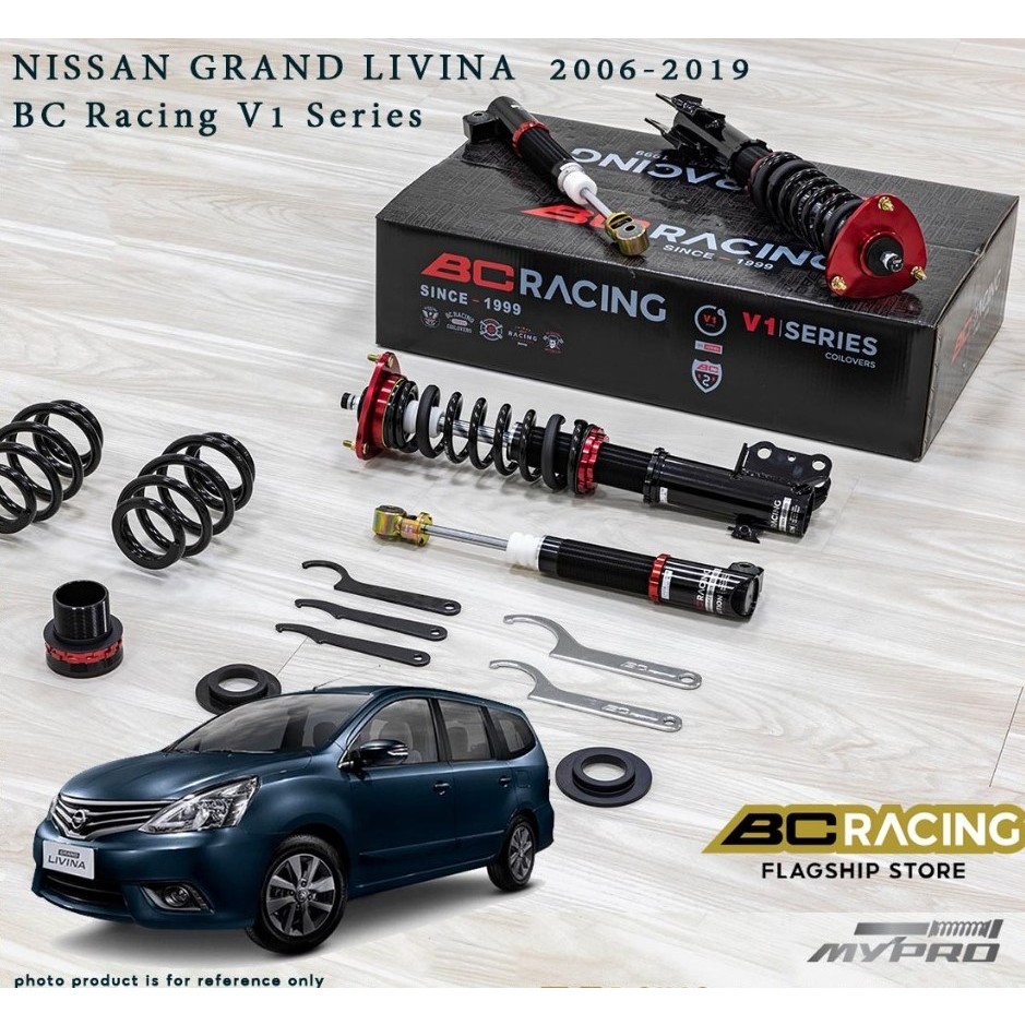 BC Racing V1 Series High Low Soft Hard Adjustable Absorber for Nissan ...