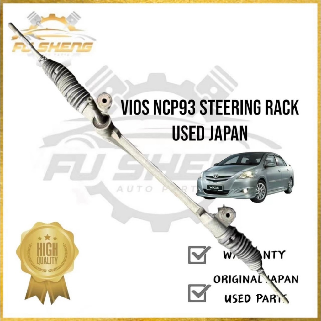 FuSheng-Toyota Vios NCP93 Steering Rack Used Japan | Shopee Malaysia