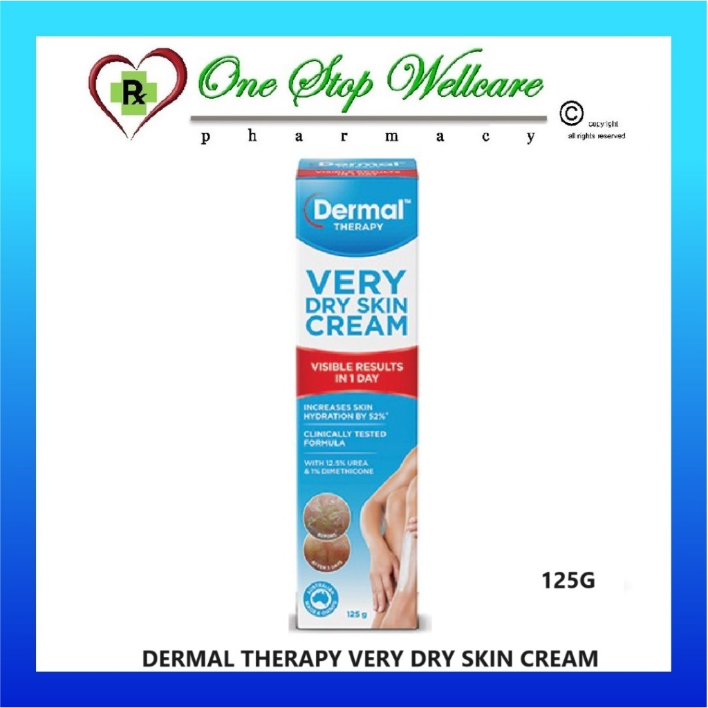 DERMAL THERAPY VERY DRY SKIN CREAM 125G (EXP: 12/2028) | Shopee Malaysia