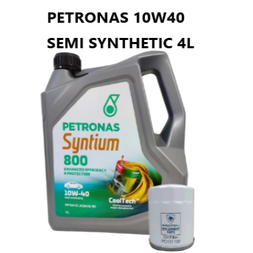 New Packing Petronas 10W-40 Syntium 800 Semi Synthetic SN 10w40 Engine ...