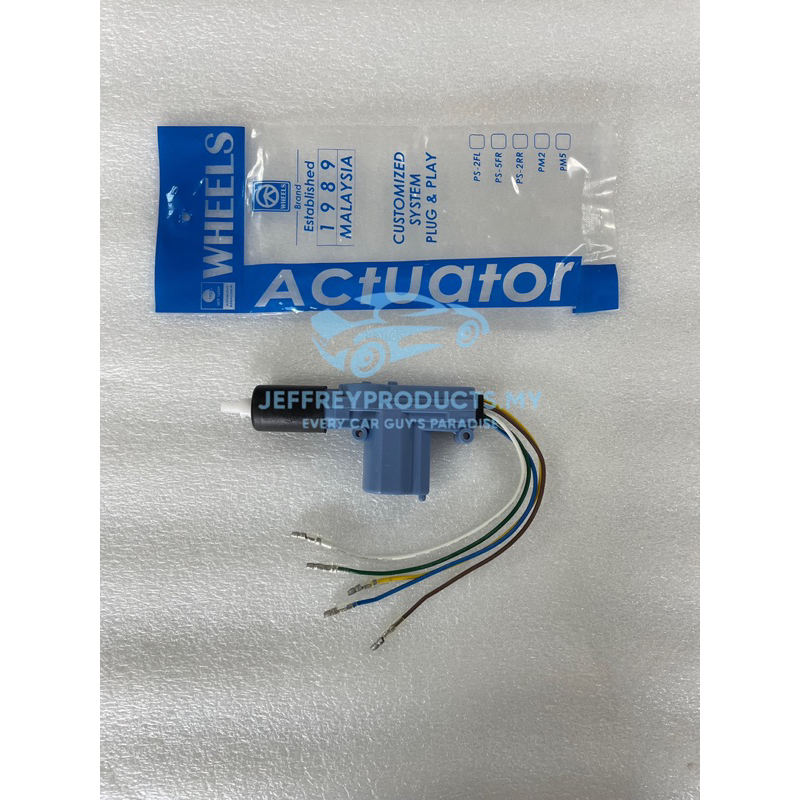 WHEELS 12v Universal Car Door Center Lock Actuator Central Locking ...