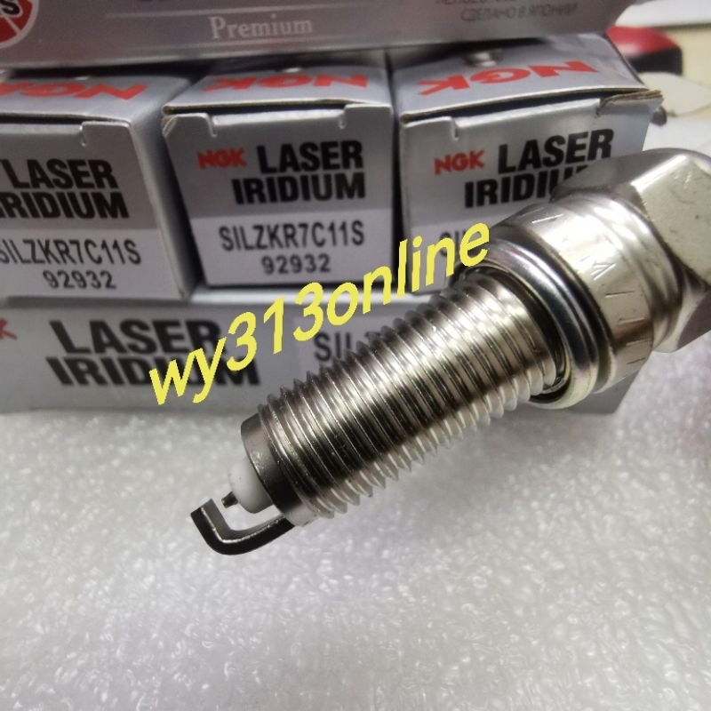 (1set=4pcs) Original NGK Laser Iridium Spark Plugs SILZKR7C11S 92932 ...