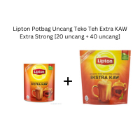 Lipton Potbag Uncang Teko Teh Extra KAW Extra Strong [20 uncang + 40 ...