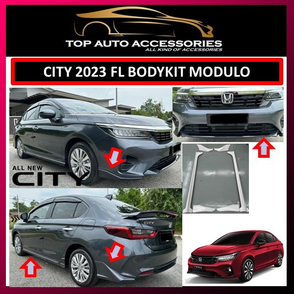 HONDA CITY 2023-2024 FACELIFT / CITY FL 2023 MODULO BODYKIT / BODYKIT ...