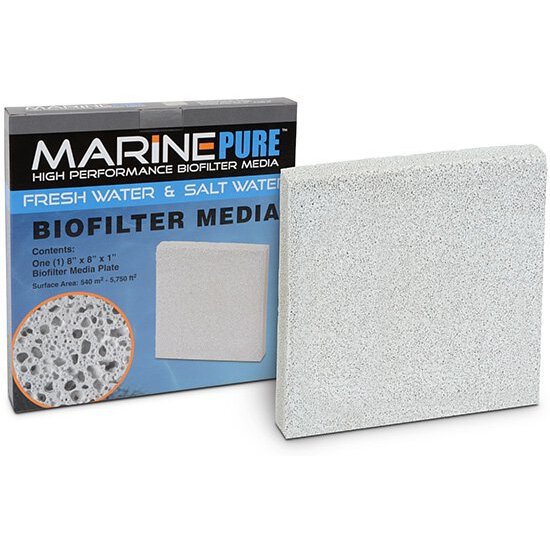 Marine Pure Biofilter Media Plate 8” X 8” X 1” | Shopee Malaysia