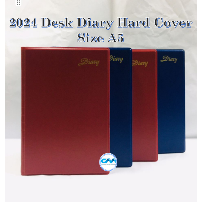 2024 Desk Diary | Diary Business | Management Diary | Office Personal ...