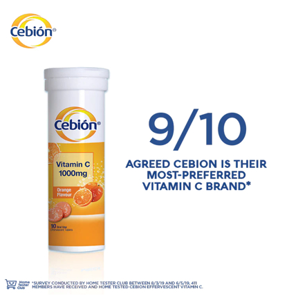CEBION VITAMIN C 1000MG EFFERVESCENT (PROMO!!) | Shopee Malaysia