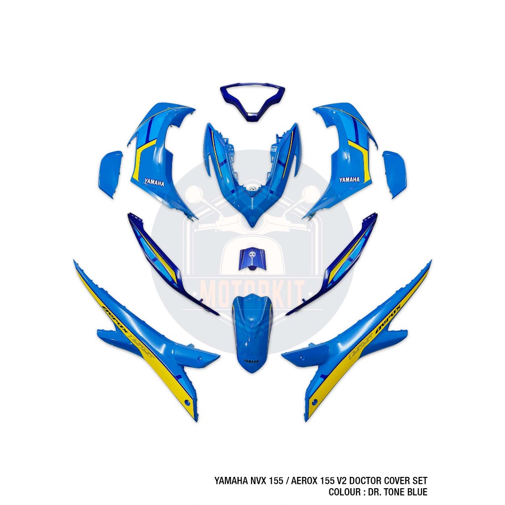 YAMAHA NVX NVX 155 NVX155 V2 AEROX155 AEROX 155 V2 DOCTOR BODY COVER ...