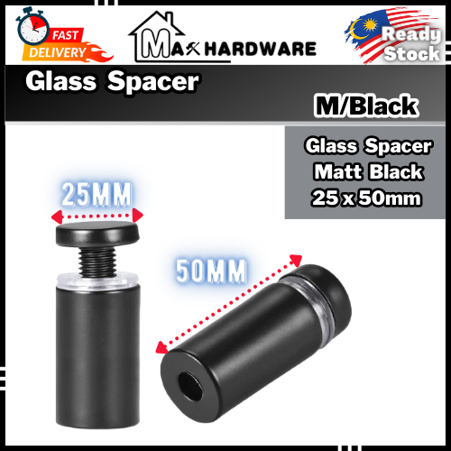 (BLACK & GOLD & WHITE) Advertising Signboard Screw Holder Stainless ...