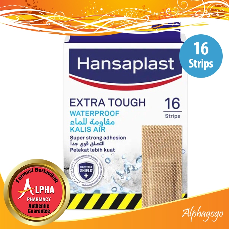 Hansaplast Extra Tough Plaster (16 Strips) | Shopee Malaysia
