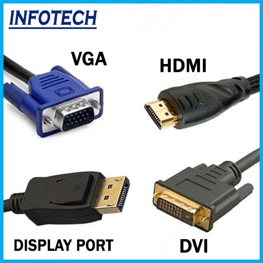 1080P FHD HDMI VGA DISPLAY PORT DVI MICRO Male Female Connection ...