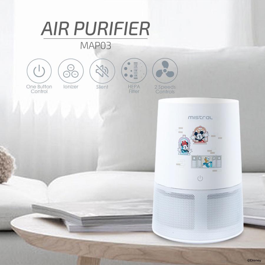 Disney x Mistral Mimica Terminator Air Purifier Mickey Minnie Donald ...