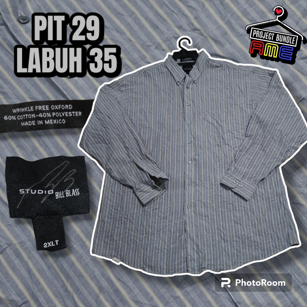 Kemeja Shirt Bigsize Oversize 4XL (Pit 29 Ukuran Dada 58 inch) | Shopee ...