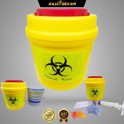 Tong Sampah Klinikal 800ml & 15L untuk sisa klinikal yang dilupuskan | Shopee Malaysia