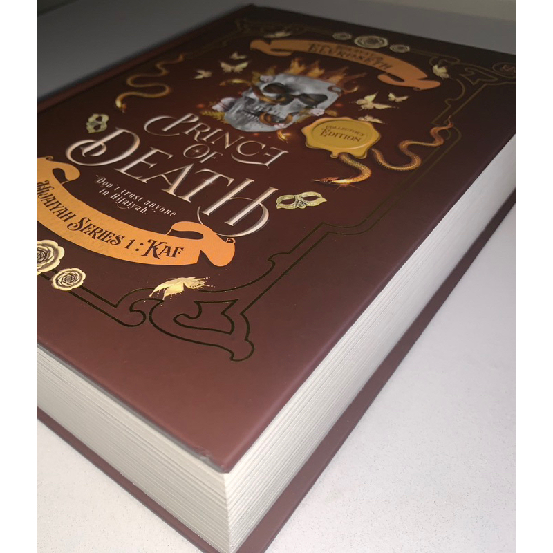 Novel Prince of Death (POD) Ink loaf Kaf Hardcover Elvroseth | Shopee ...