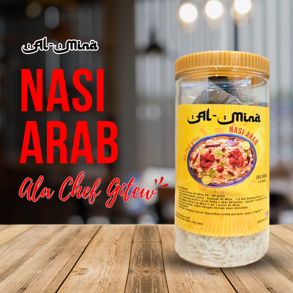 NASI ARAB [by AL-MINA] Ala Chef Gitew | Shopee Malaysia