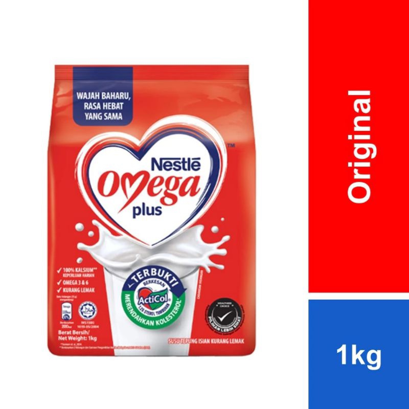 Nestle Omega Plus Milk Powder(1kg) | Shopee Malaysia