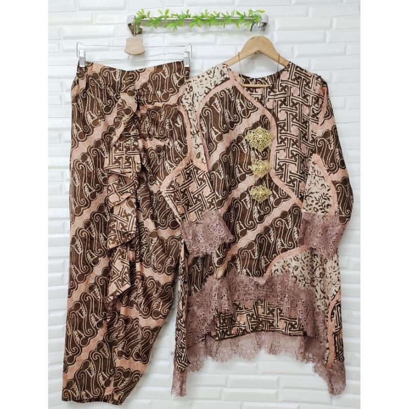 KURUNG JAWA LACE INSTANT PARIO SEMI VISCOSE ☑️BAJU KURUNG PARIO LACE ...