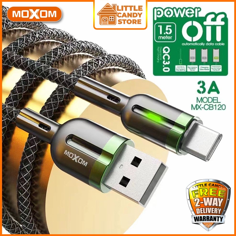 Moxom Fashion High Speed USB Cable 3A Fast Charging Quick Charge Data ...