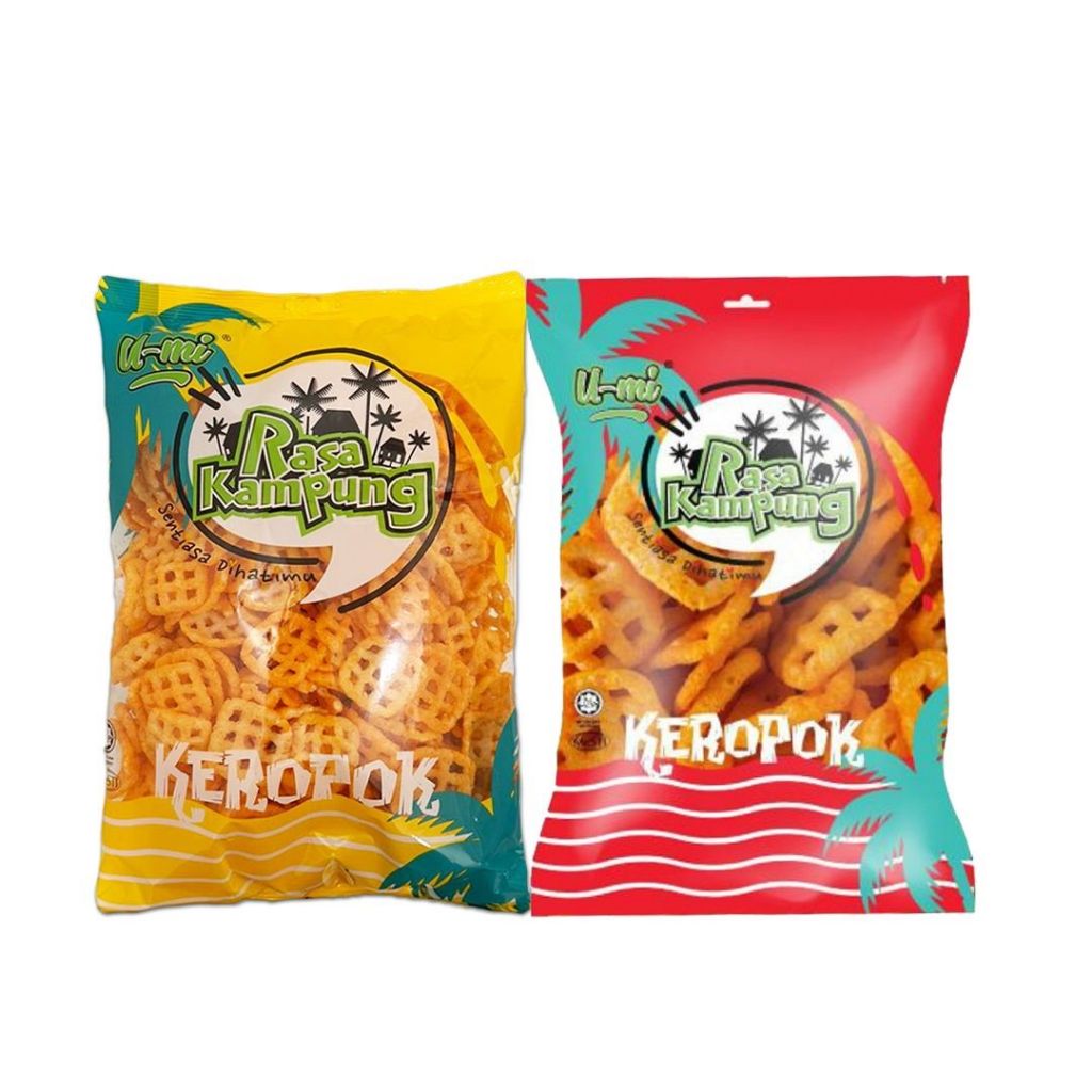 [U-MI RS KG] Keropok Series (HALAL) - (Packaging Yellow/Red) | Shopee ...