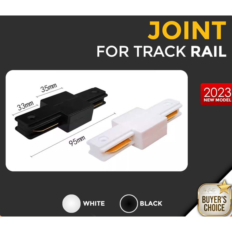 【TRACK RAIL】LED Track Light Rail 1M 1.5M 2M Lampu Track Joint Light L ...