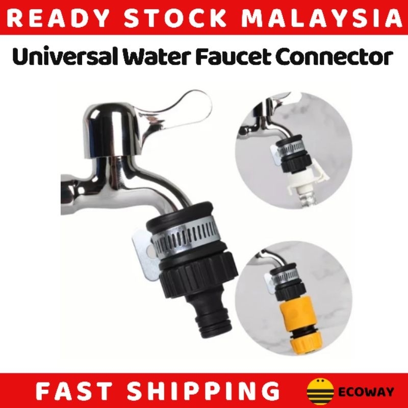 Universal Water Faucet Connector Water Tap Hose Pipe | Shopee Malaysia